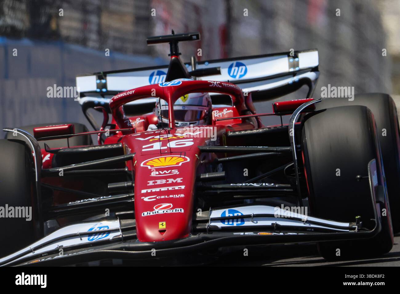 Monaco, Monaco. 24th May, 2025. #16 Charles Leclerc (MCO) Scuderia ...