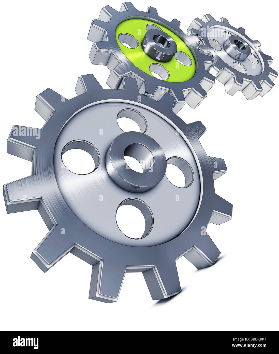 High resolution rendering of a teamwork concept Stock Photo - Alamy