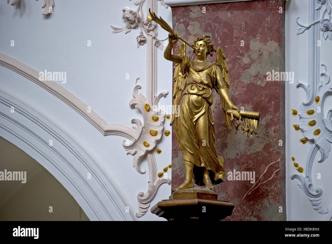 St Anne's Church, Augsburg, Protestant, Evangelical Lutheran, nave ...