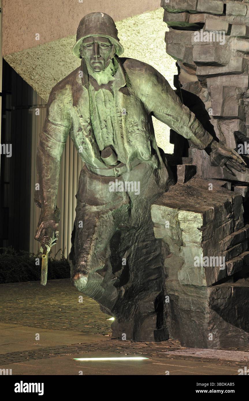 The monument over the heroes of the Warsaw Uprising, on the Krasinskich ...