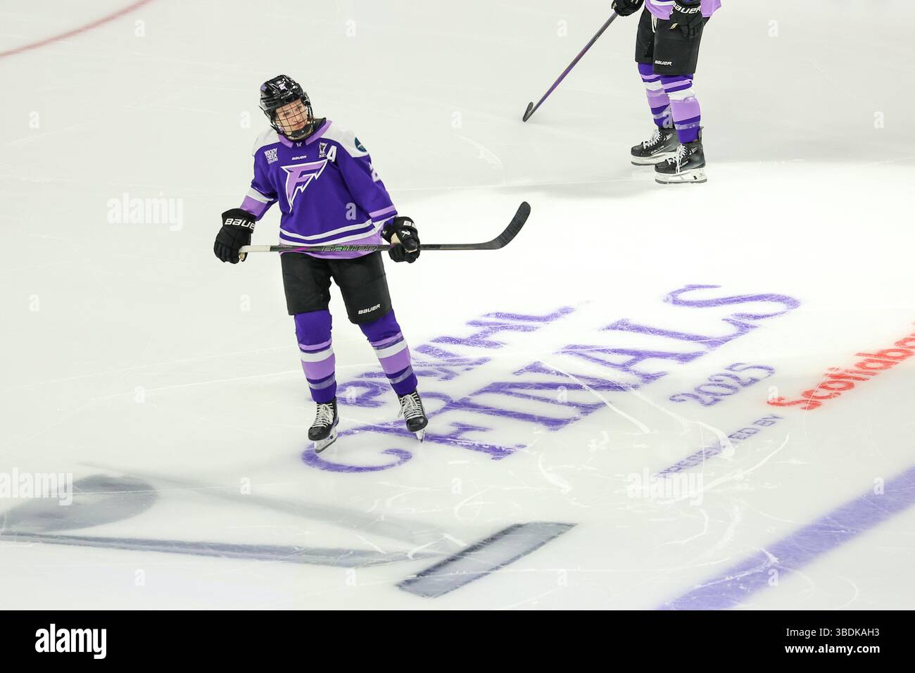 May 24th, 2025: Minnesota Frost defender Lee Stecklein (2) looks on ...