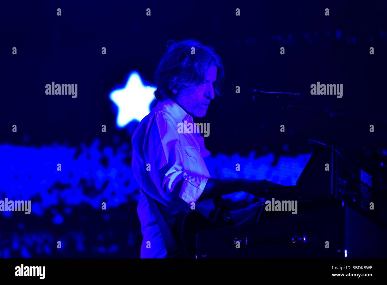 SP - SAO PAULO - 05/24/2025 - SAO PAULO, C6 FEST FESTIVAL - Air "Moon Safari", during a ...