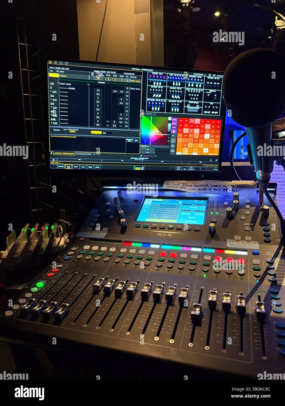 Sound board theater hi-res stock photography and images - Alamy
