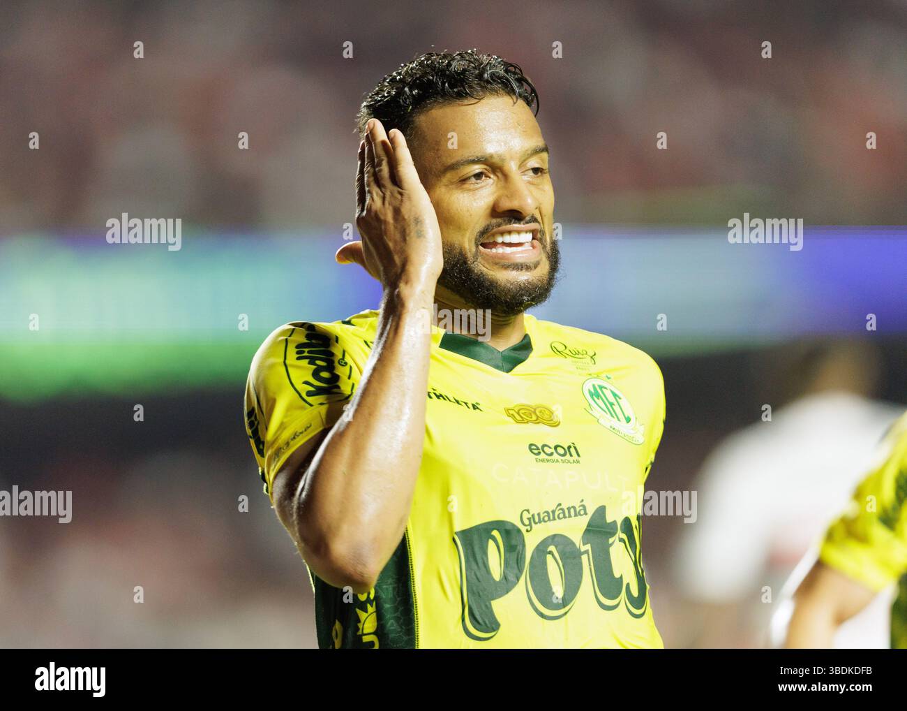 SÃO PAULO, SP, May 24, 2025: Brazilian Championship – São Paulo vs. Mirassol – Reinaldo of ...