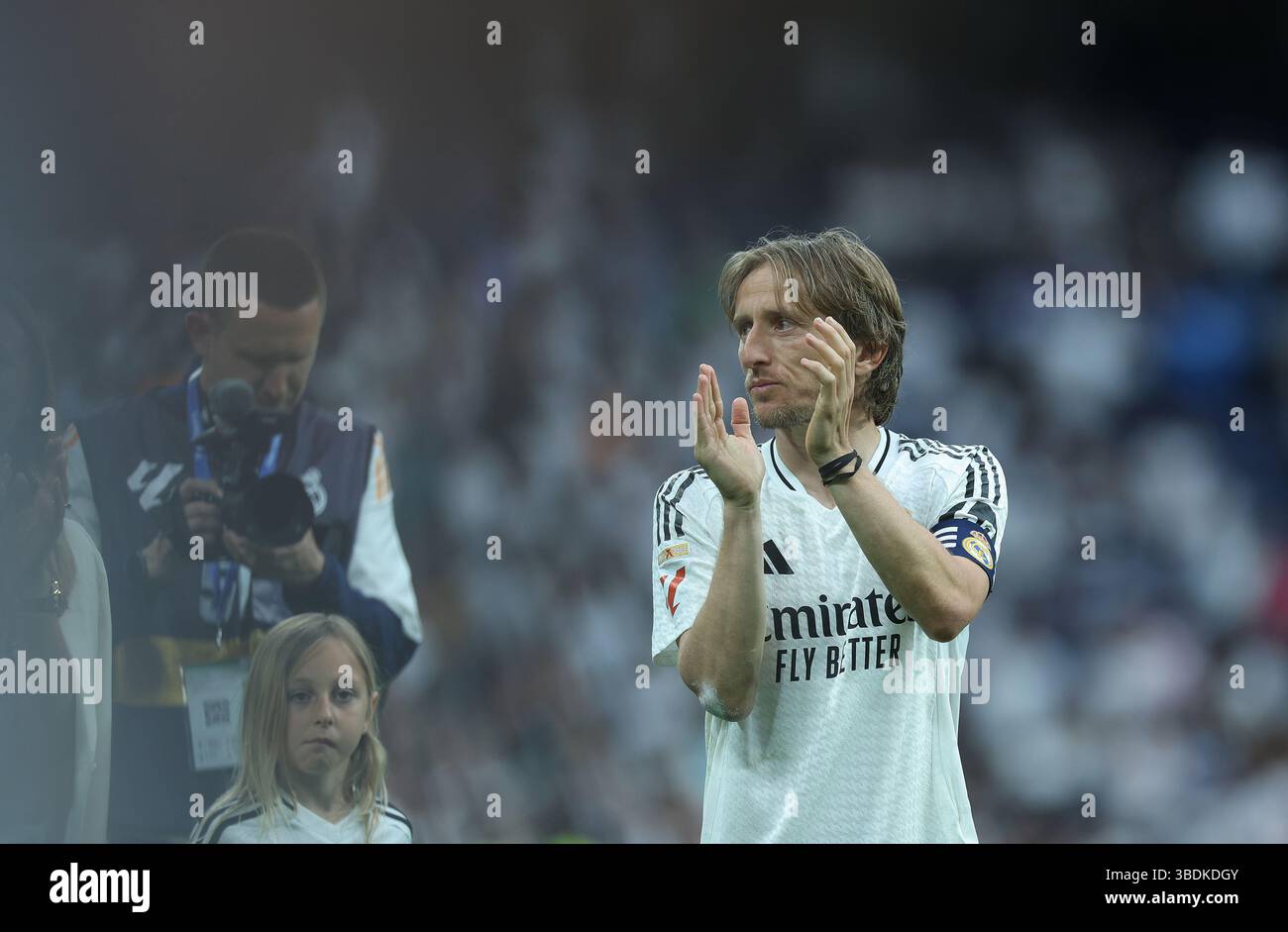 Madrid, Spain. 24th May, 2025. Luka Modric with his family during Luka ...