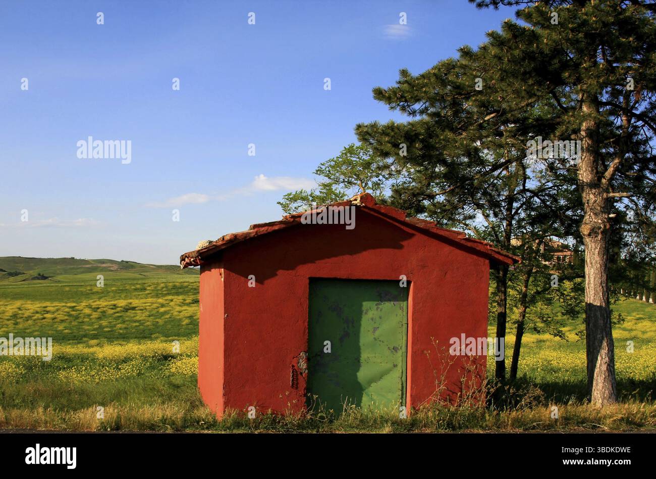 Transformer House in Tuscany Stock Photo - Alamy