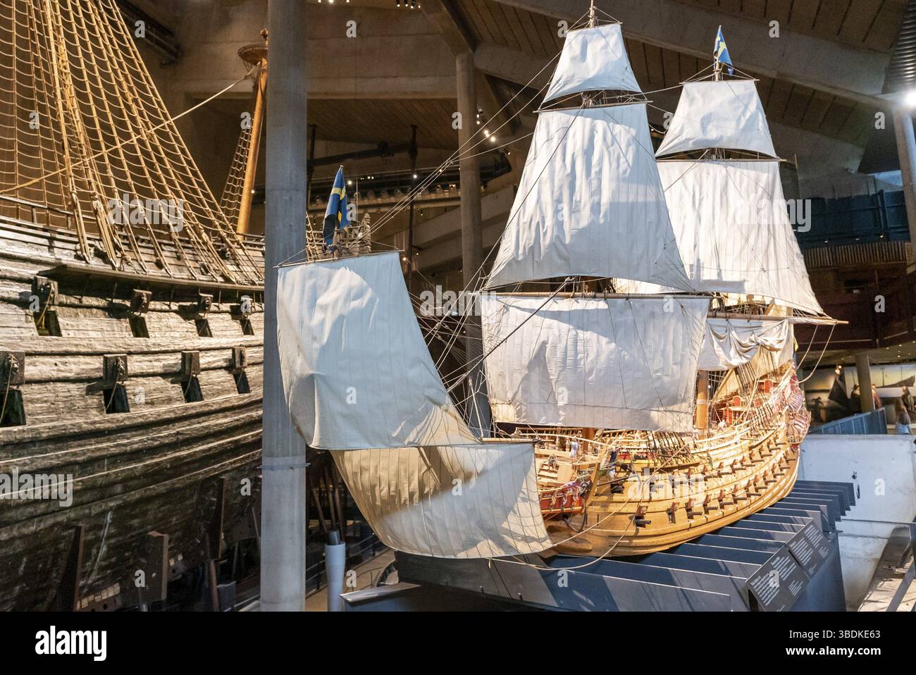 Model of vasa ship hi-res stock photography and images - Alamy