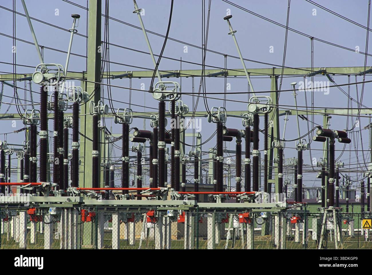 Substation, transformer station Stock Photo - Alamy