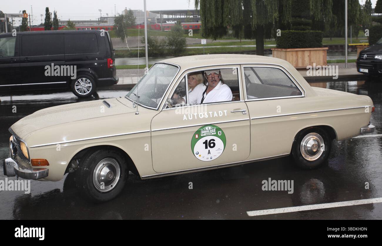 German actors Sabine Postel and Andreas Hoppe at the 8th Hamburg-Berlin ...