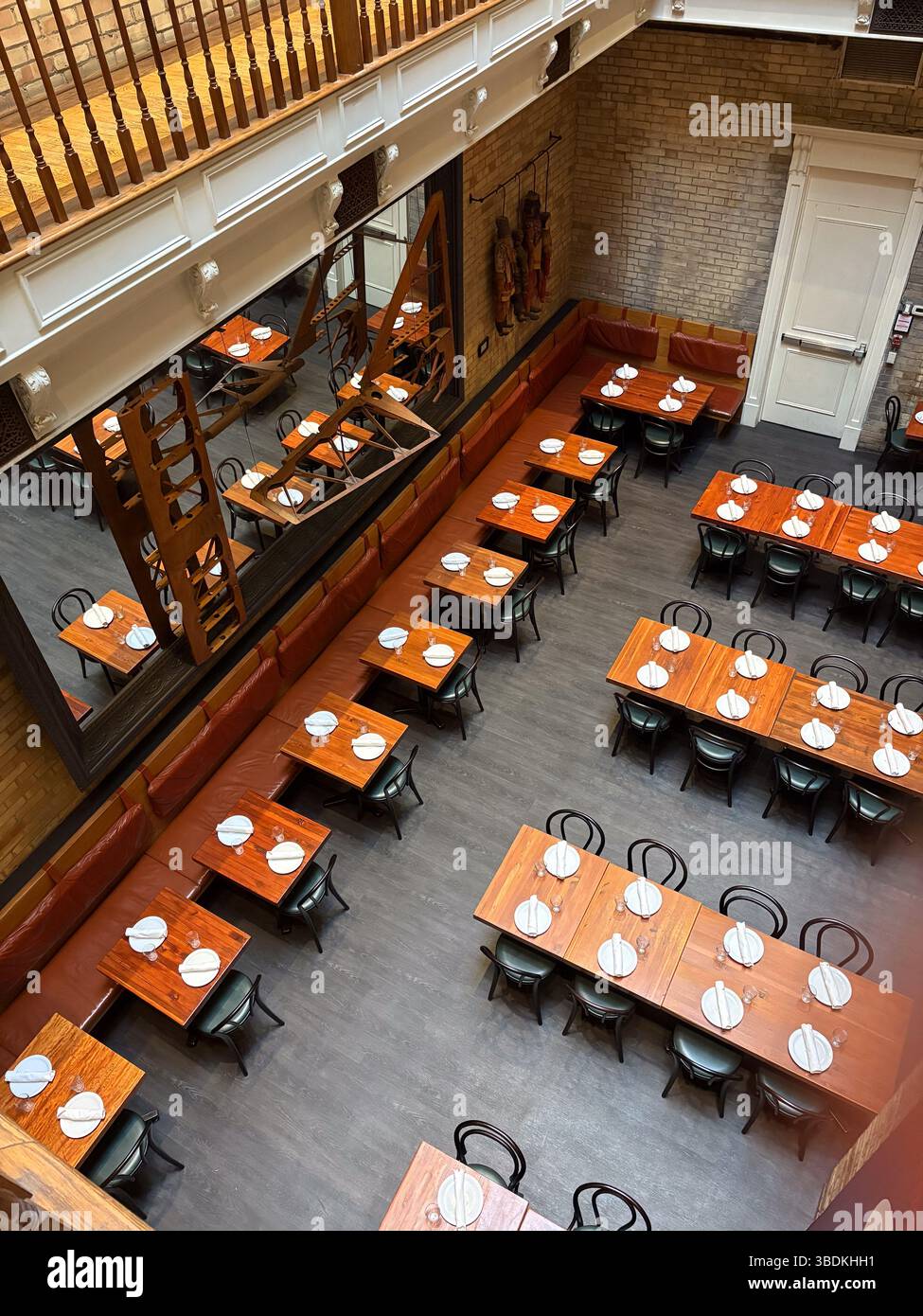 Terroni restaurant interior in a historic former court house and jail ...
