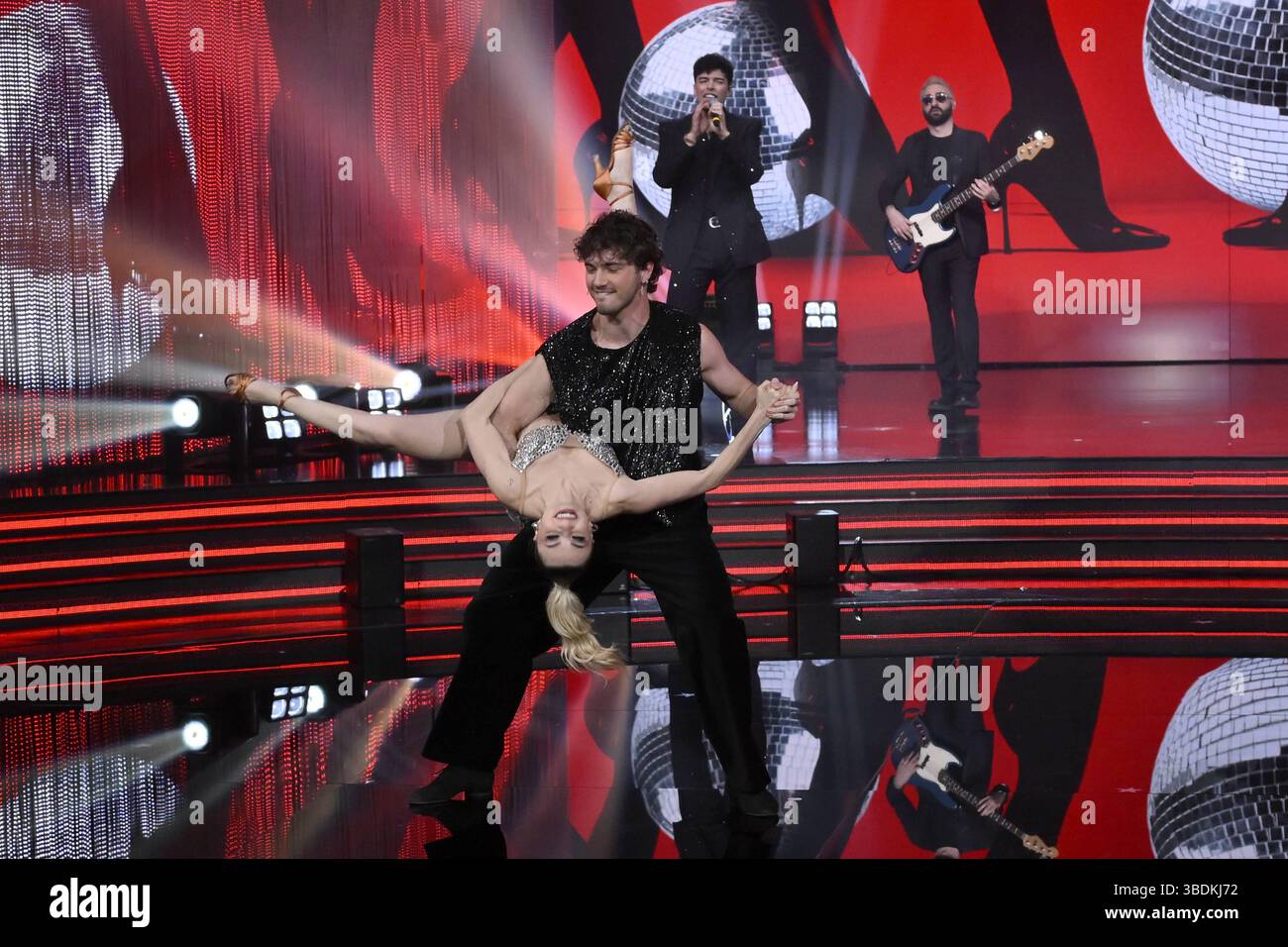 Rome: Rai Auditorium of the Foro Italico. Broadcast Dreaming... Dancing with the Stars. In the ...