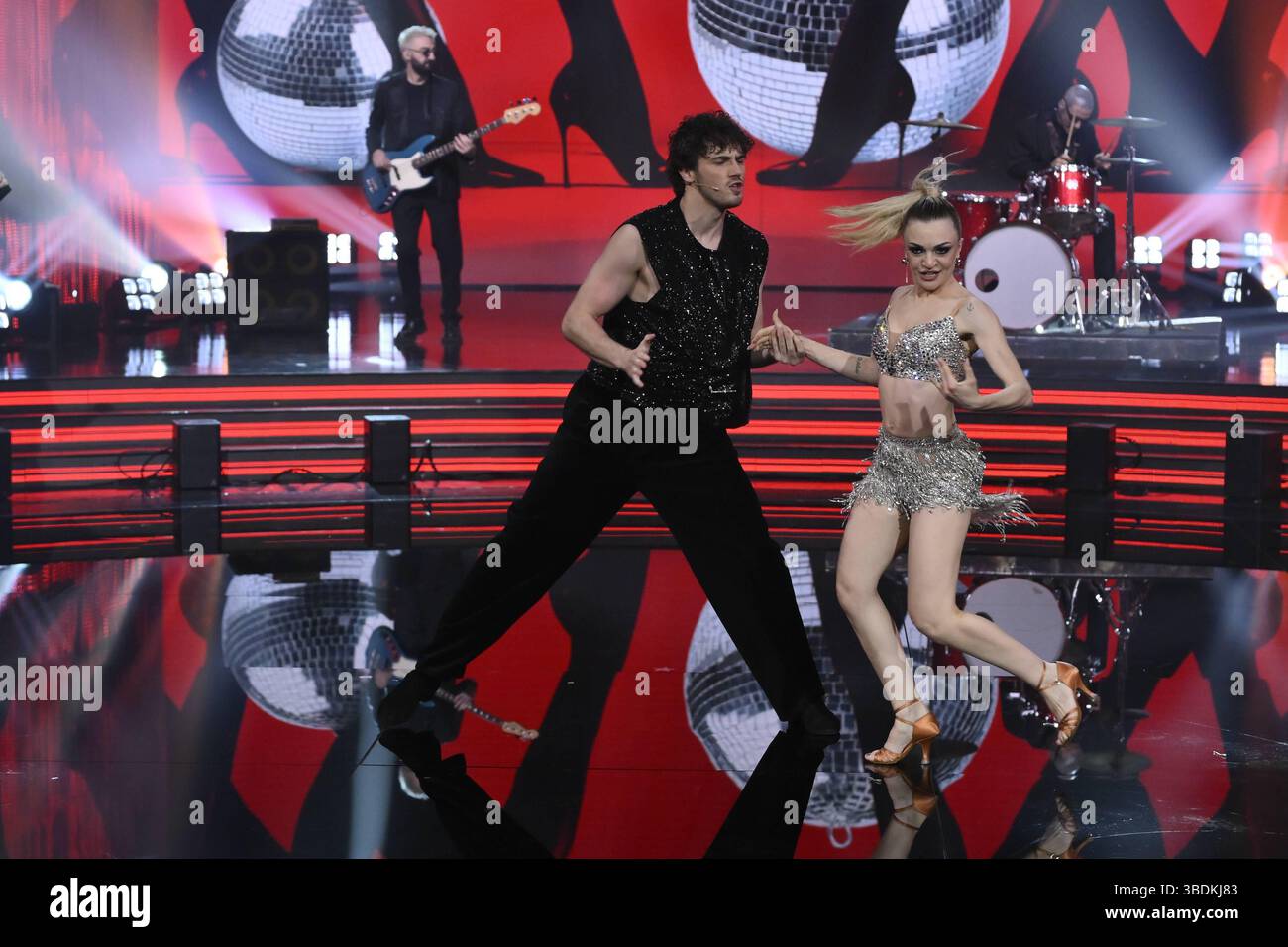 Rome: Rai Auditorium of the Foro Italico. Broadcast Dreaming... Dancing with the Stars. In the ...