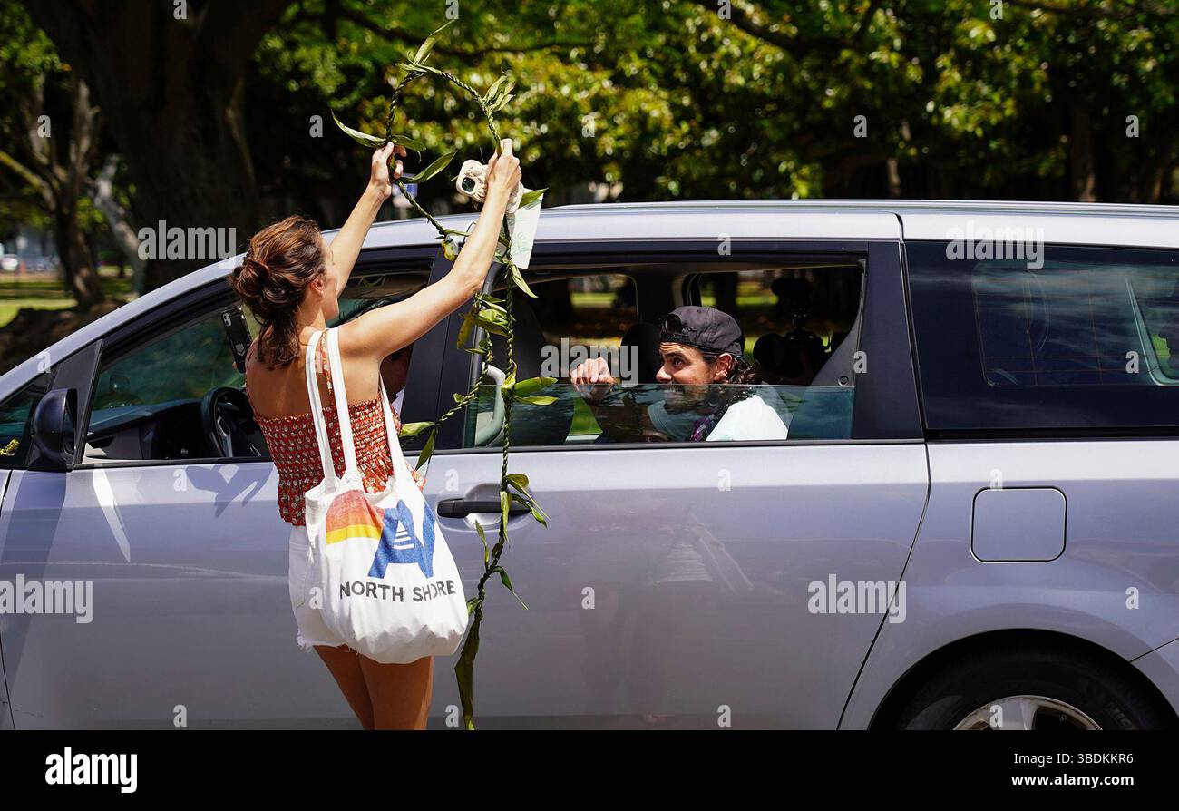 Waialua resident Giorgi Quigg welcomes Oliver Widger, 29-year-old ...