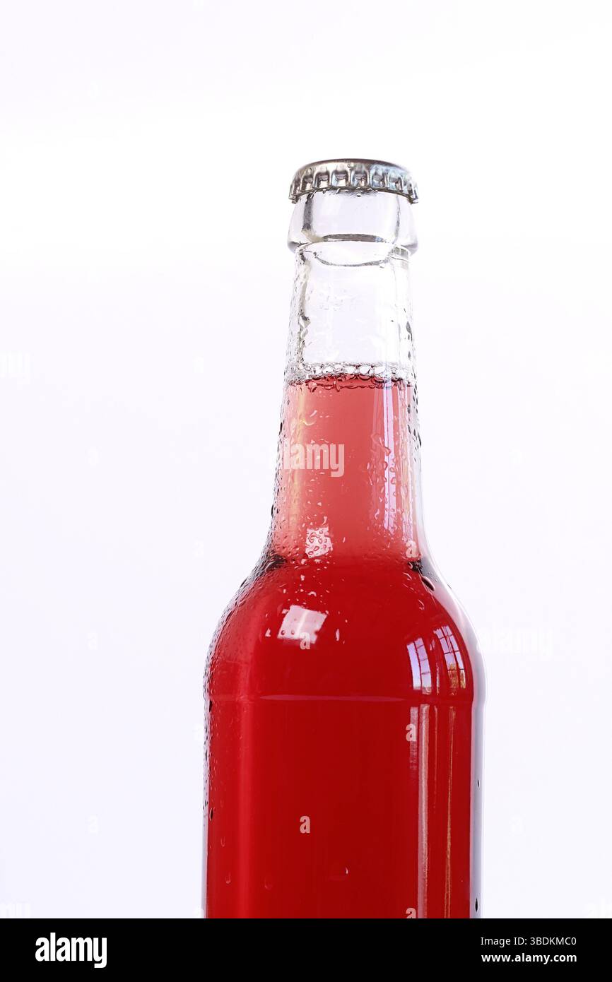 Red soft drink Stock Photo - Alamy