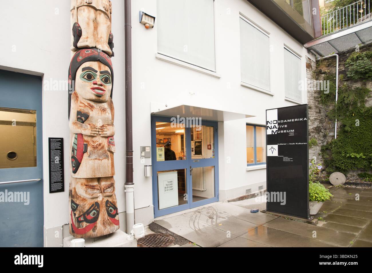 Entrance of NONAM, Museum of Ethnology, North America Native Museum ...