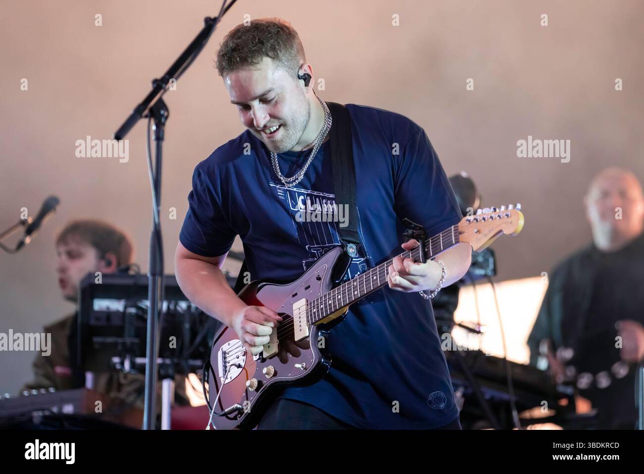 Liverpool, England, 24th May, 2025. Sam Fender headlining the Radio 1 ...