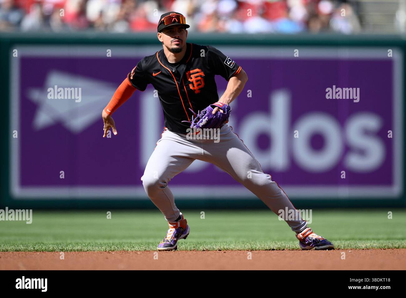 San Francisco Giants shortstop Willy Adames (2) in action during a ...