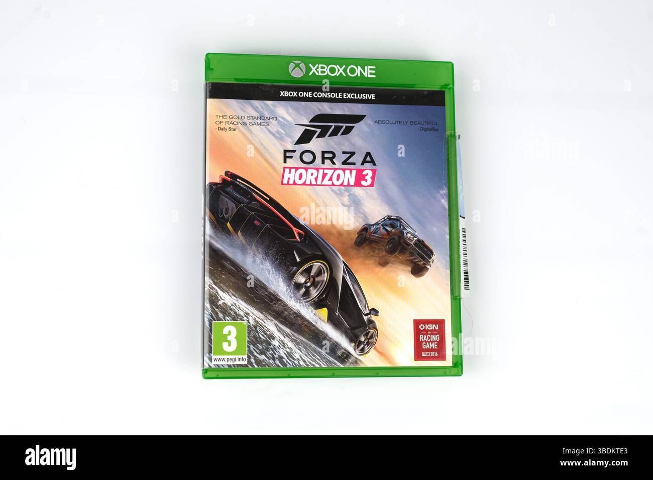 Forza Horizon 3 video game on Xbox One – Wales, UK – 17 May 2025 Stock ...