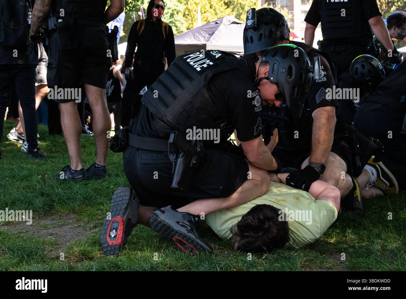 Seattle, USA. 24th May 2025. The Mayday USA Don’t Mess With Our Kid’s ...
