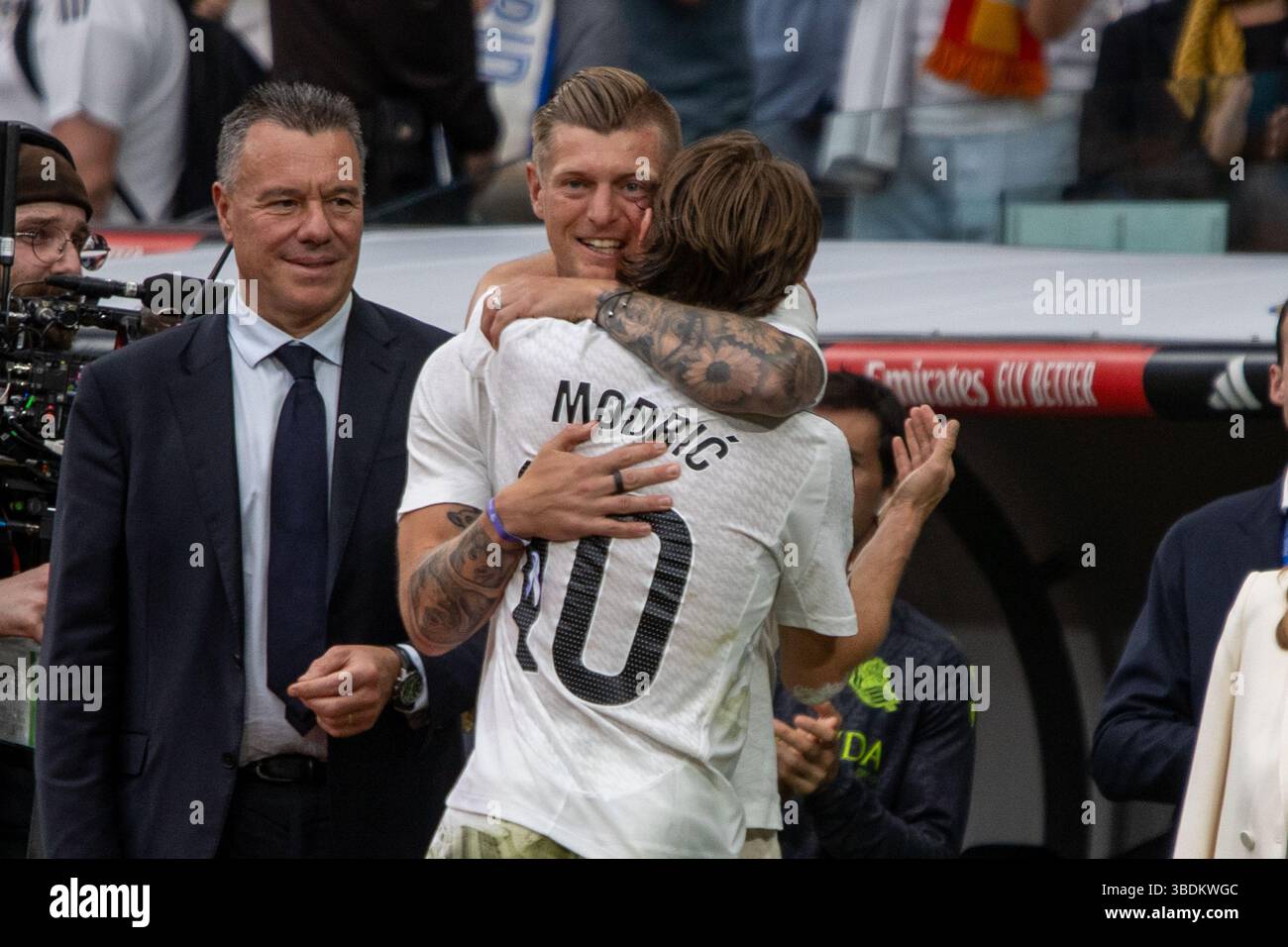 Madrid, Spain. 24th May, 2025. Former Real Madrid player Tony Kroos ...