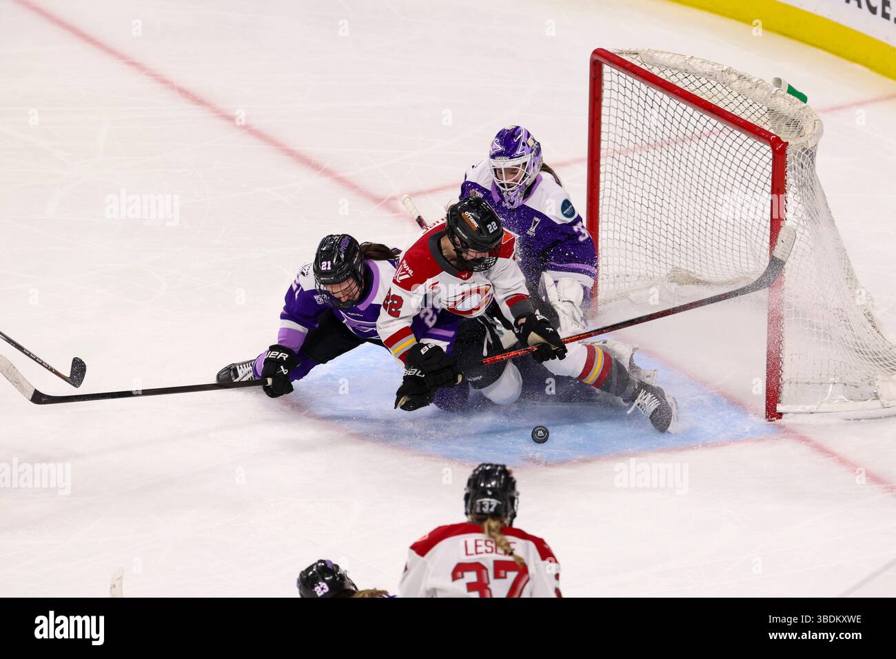 St. Paul, Minnesota, USA. 24th May, 2025. Minnesota Frost forward LIZ ...