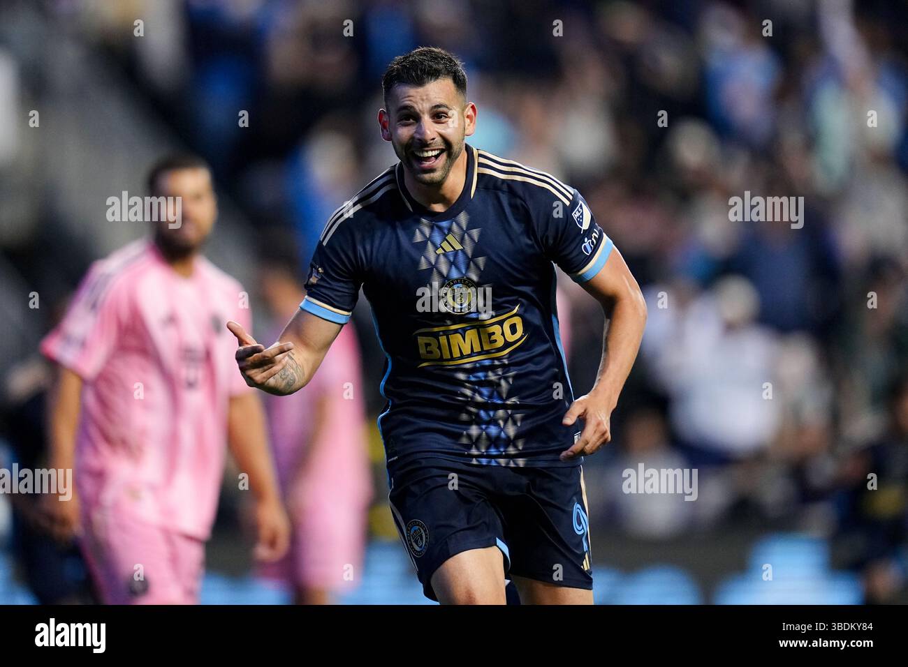 Chester, Pennsylvania, USA. 24th May, 2025. Philadelphia Union Forward ...