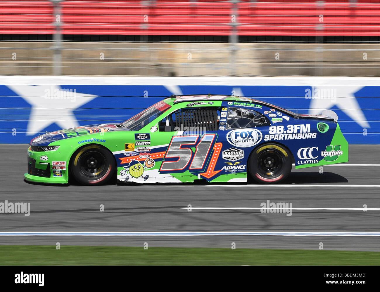 CHARLOTTE, NC - MAY 24: Jeremy Clements (#51 Jeremy Clements Racing Hub ...