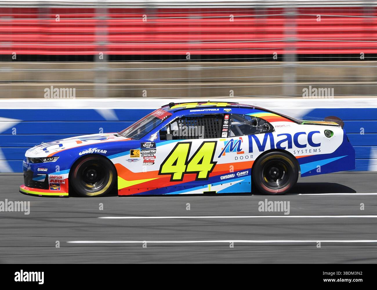 CHARLOTTE, NC - MAY 24: Brennan Poole (#44 Alpha Prime Racing Macc Door ...