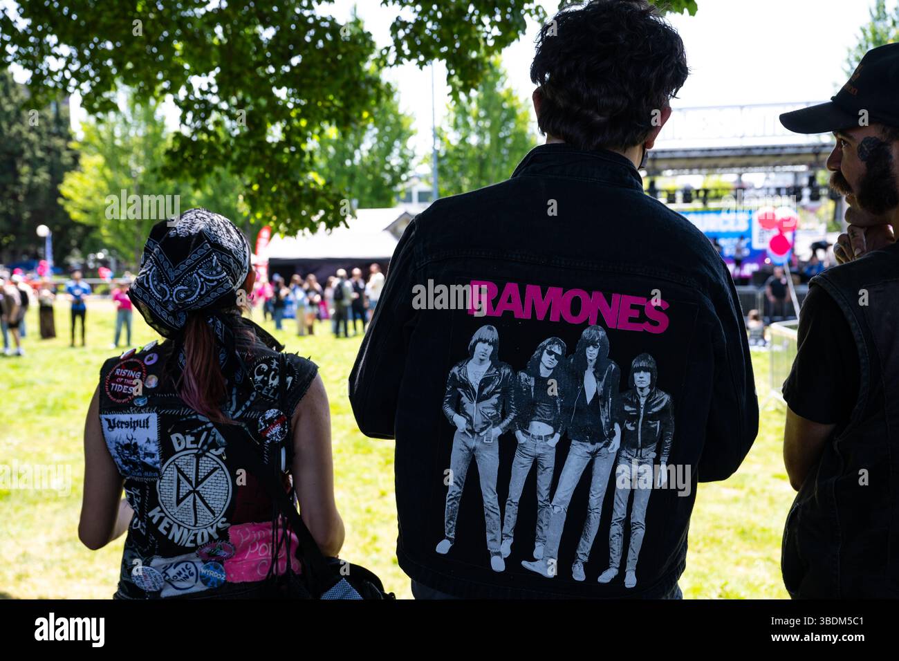 Seattle, USA. 24th May 2025. The Mayday USA Don’t Mess With Our Kid’s ...