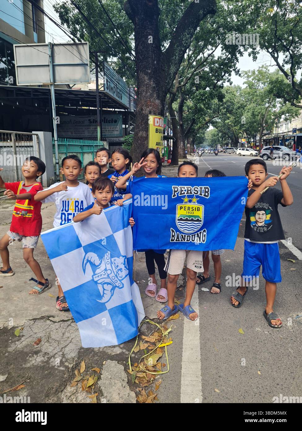 Fans in Bandung city celebrating as Persib Bandung are officially ...