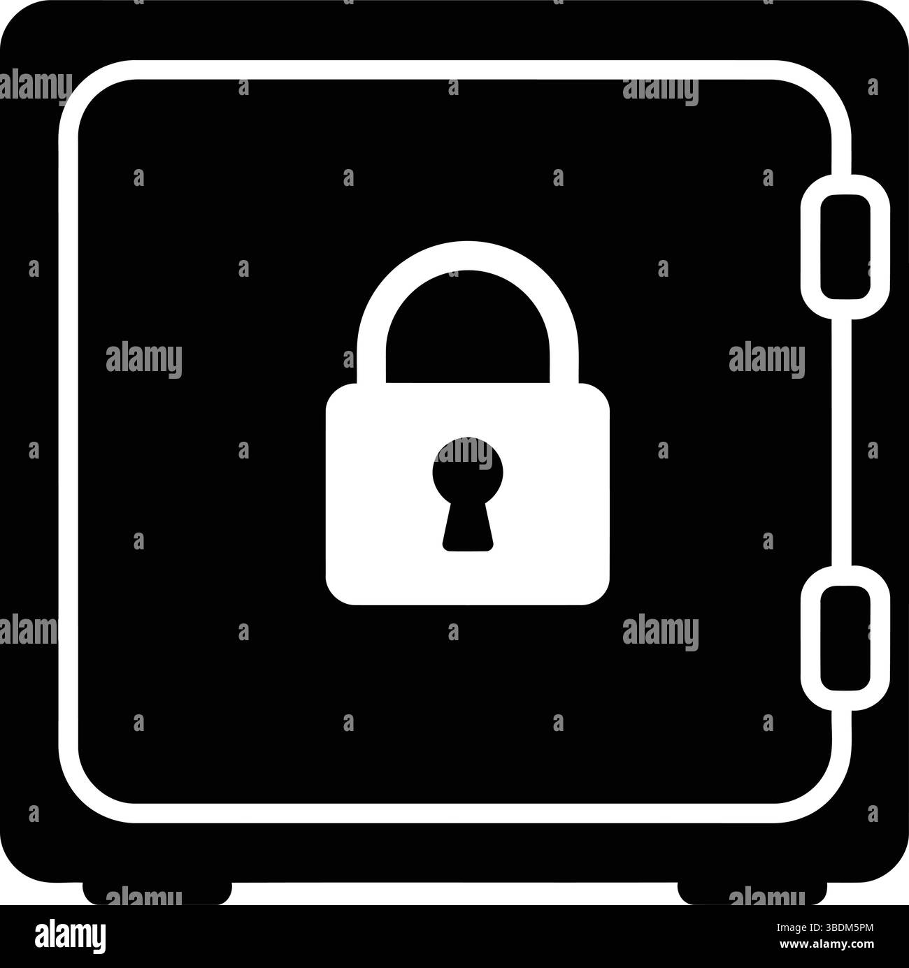 Safety Box Icon – Secure Storage Symbol Stock Vector Image & Art - Alamy