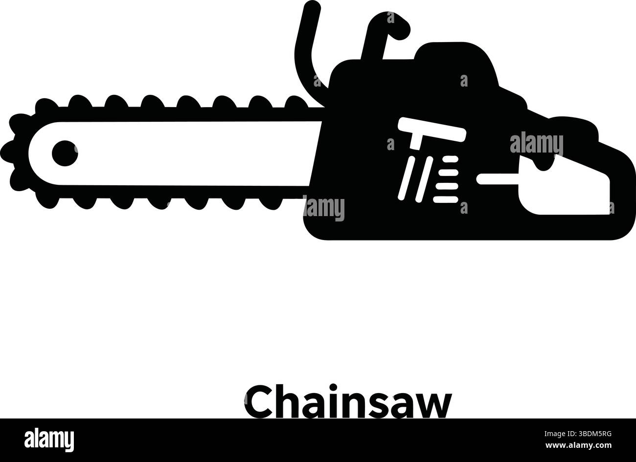 Chain blade Black and White Stock Photos & Images - Alamy