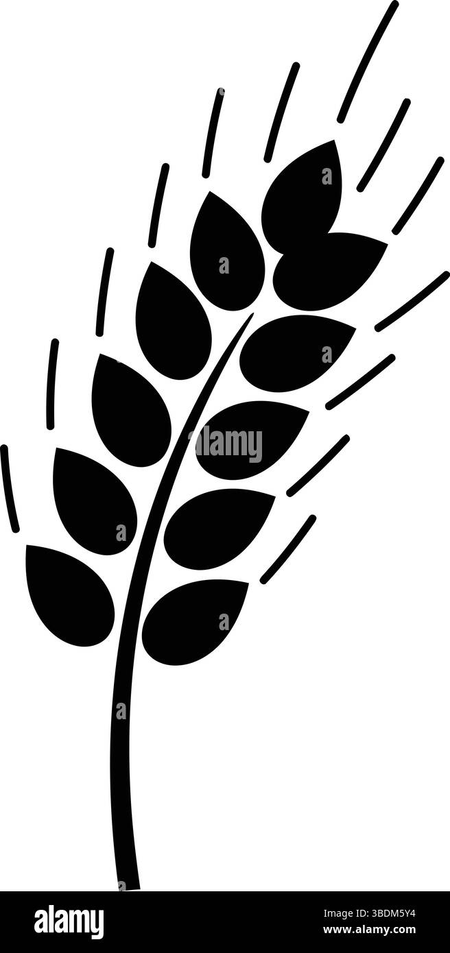 Stalks outline Black and White Stock Photos & Images - Alamy