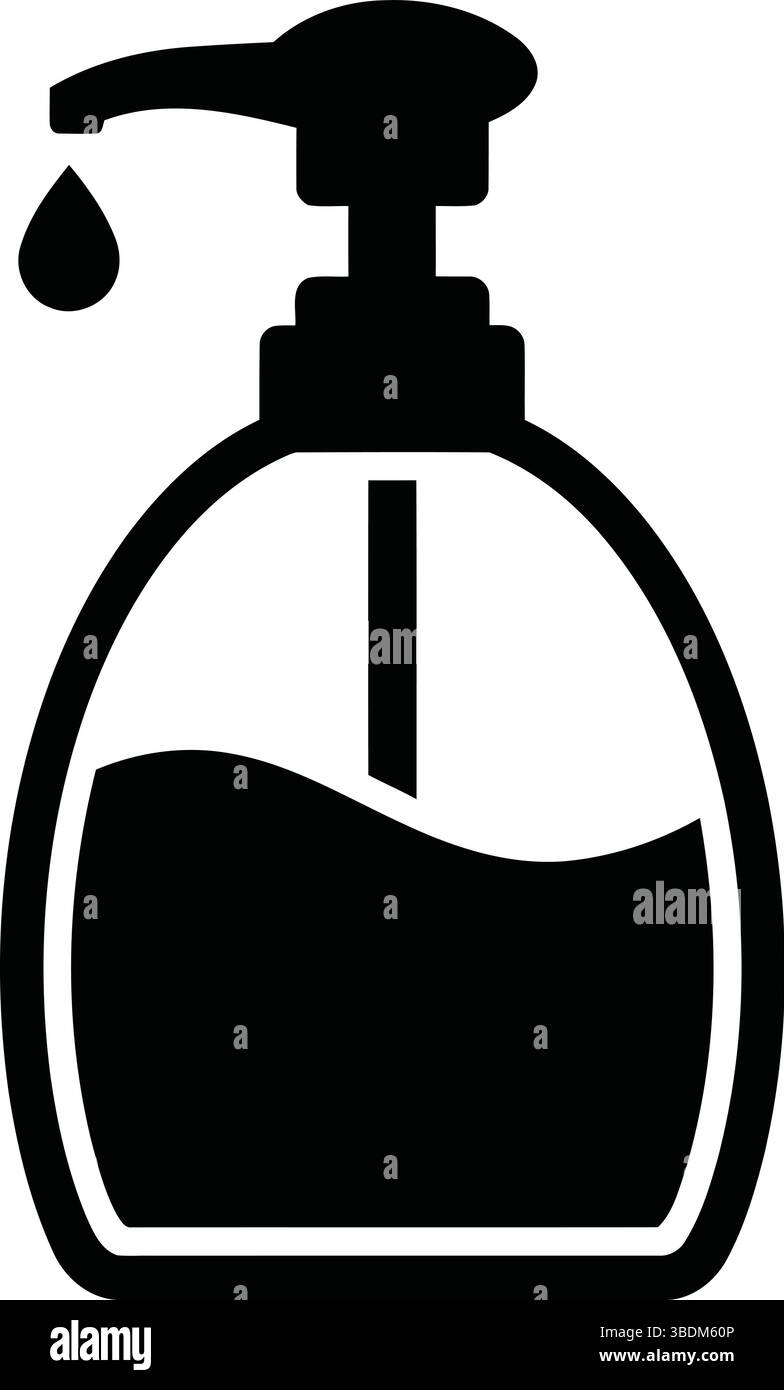 Simple icon liquid soap Stock Vector Images - Alamy
