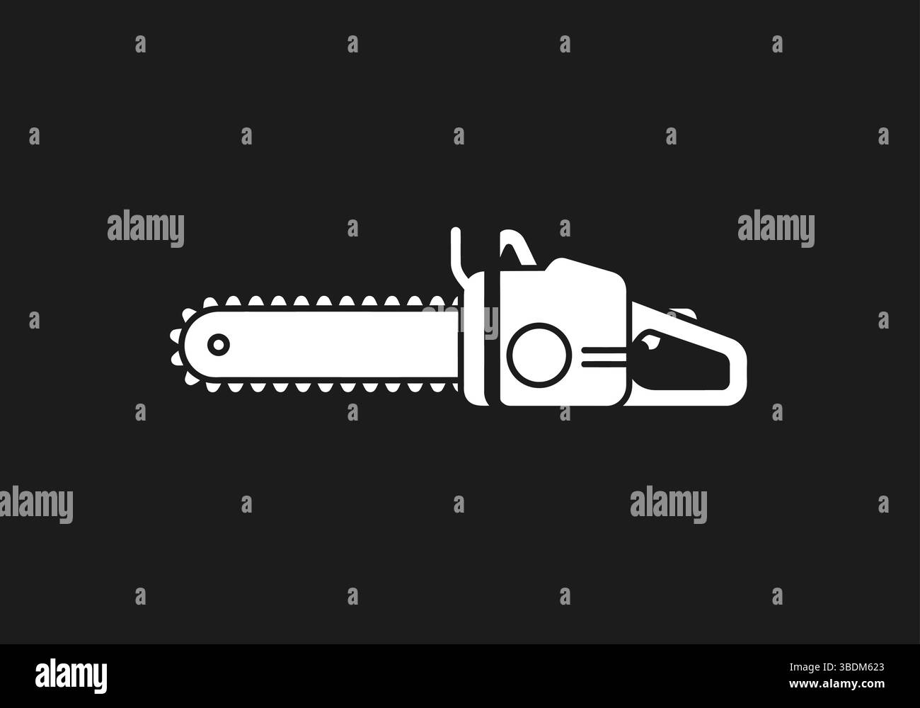 Chainsaw tool Stock Vector Images - Alamy