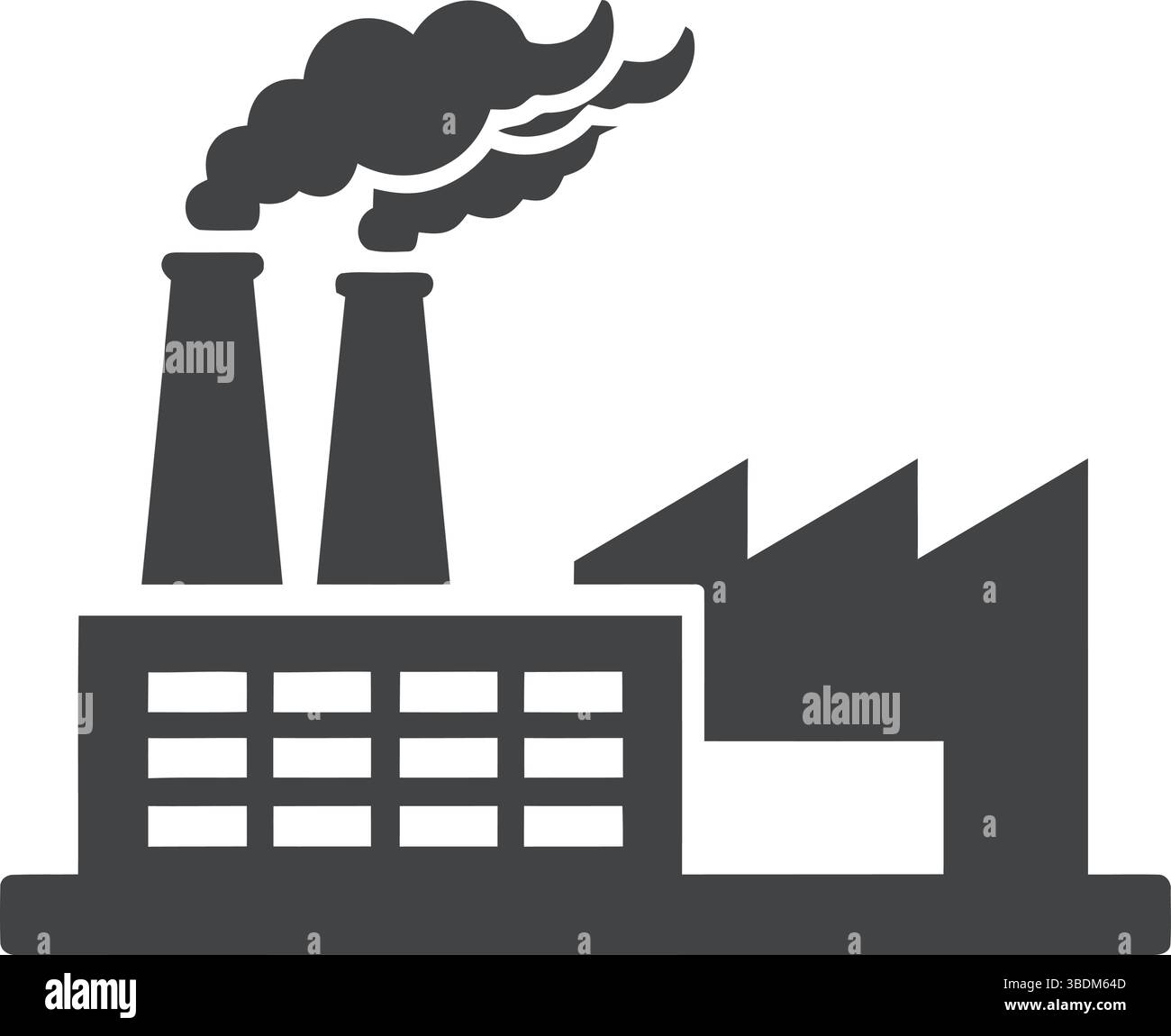 Industrial factory production industry Stock Vector Images - Alamy