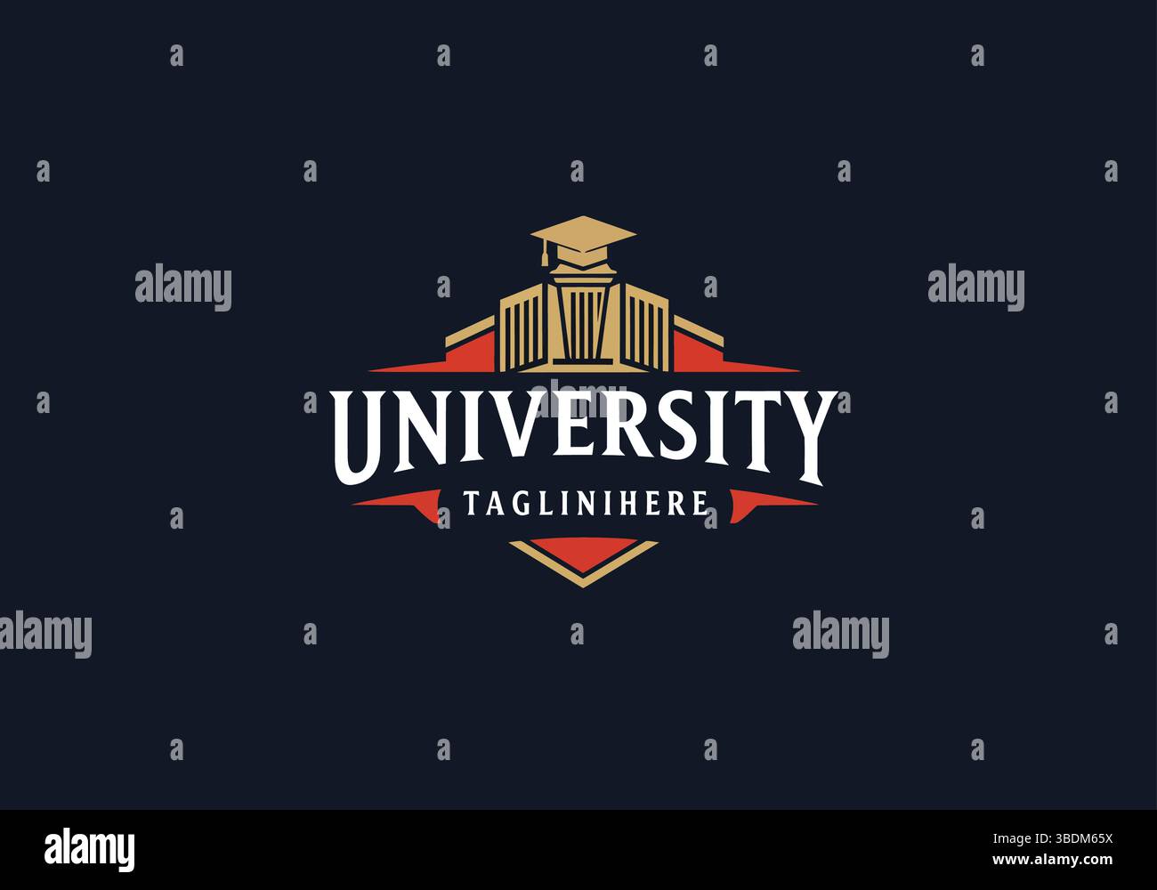 University logo hi-res stock photography and images - Alamy