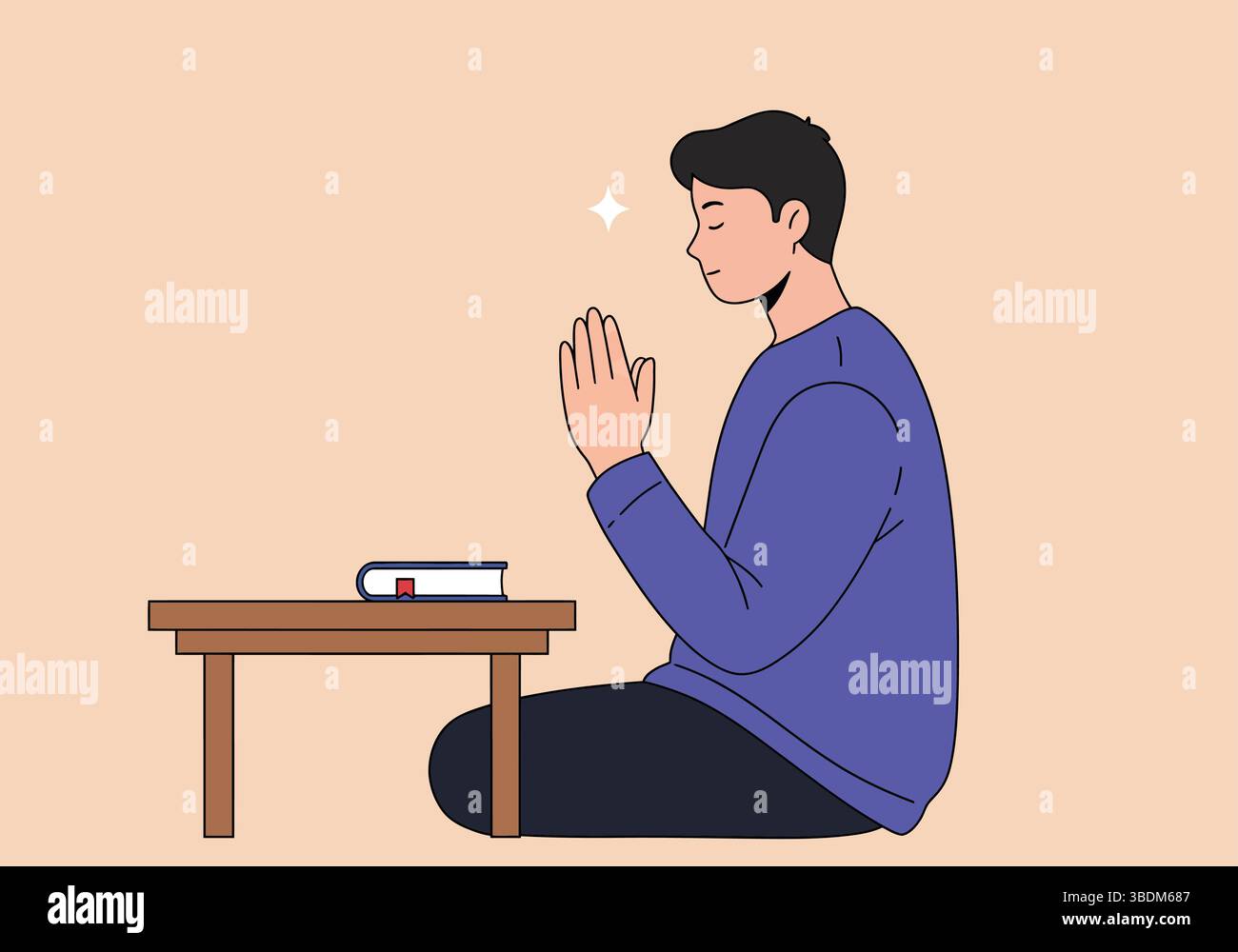 Journey to mindfulness Stock Vector Images - Alamy