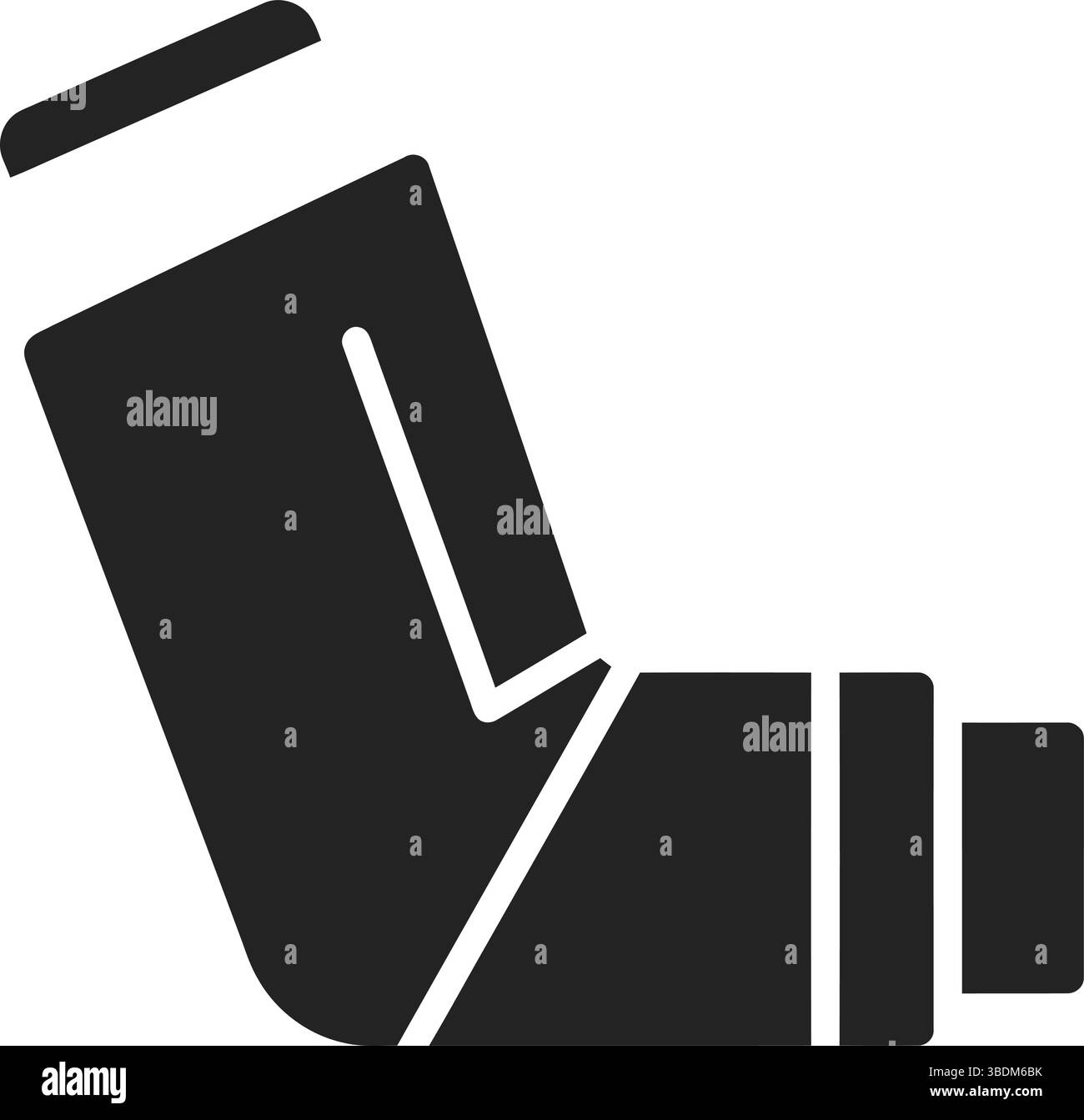 Black and White Inhaler Icon Stock Vector Image & Art - Alamy