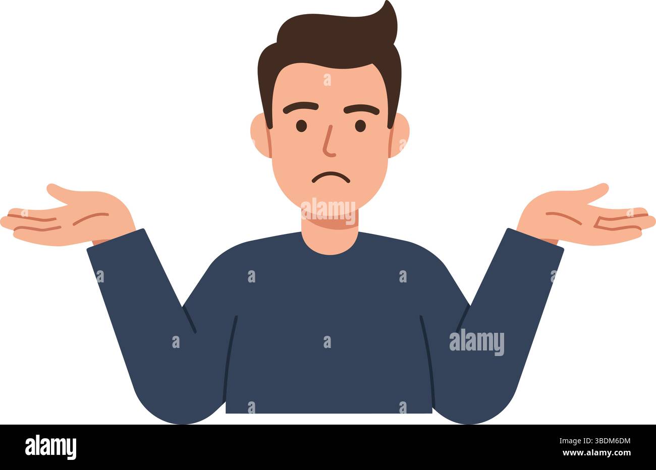 Animated uncertainty Cut Out Stock Images & Pictures - Alamy