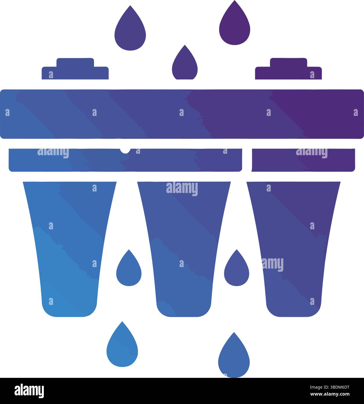 Water filter system icon Cut Out Stock Images & Pictures - Alamy