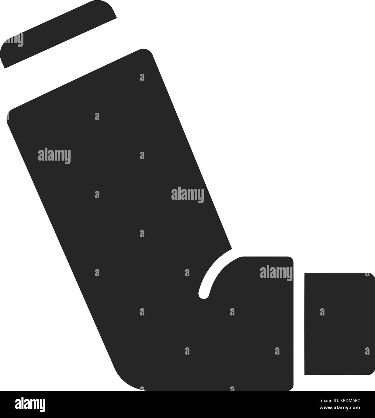 Black and White Inhaler Icon Stock Vector Image & Art - Alamy