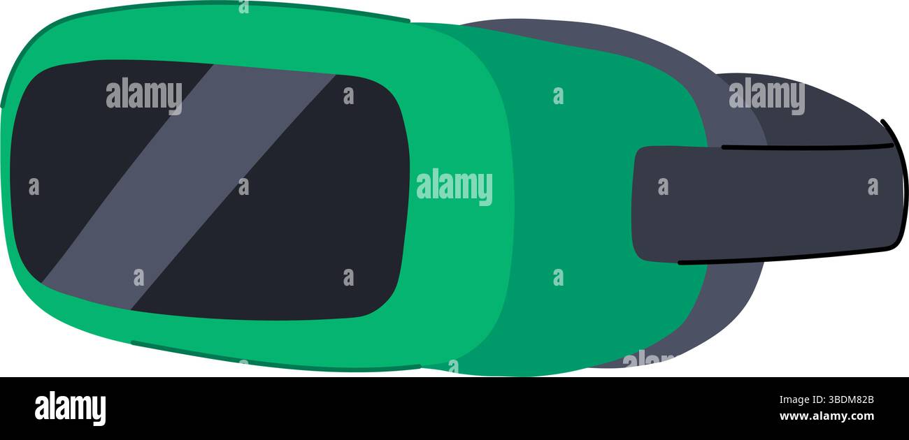 innovation augmented reality ar glasses cartoon vector illustration ...