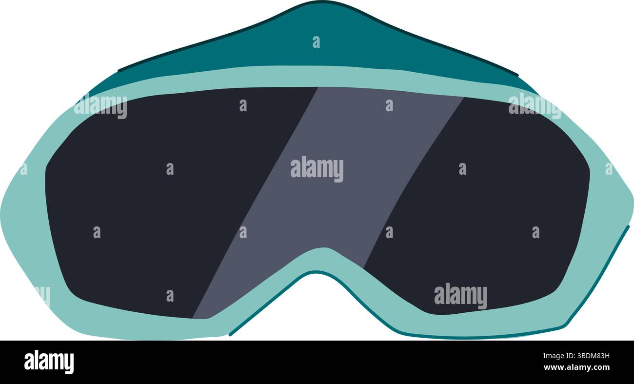 immersive augmented reality ar glasses cartoon vector illustration ...