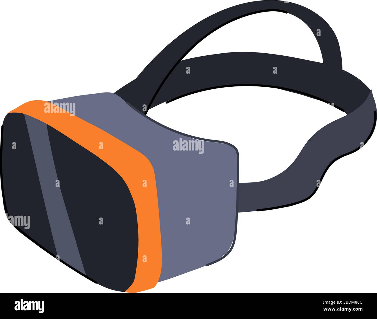 smt augmented reality ar glasses cartoon vector illustration Stock ...