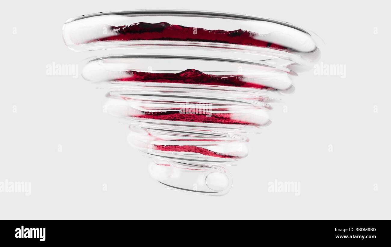 Pink line glass test tube hi-res stock photography and images - Alamy