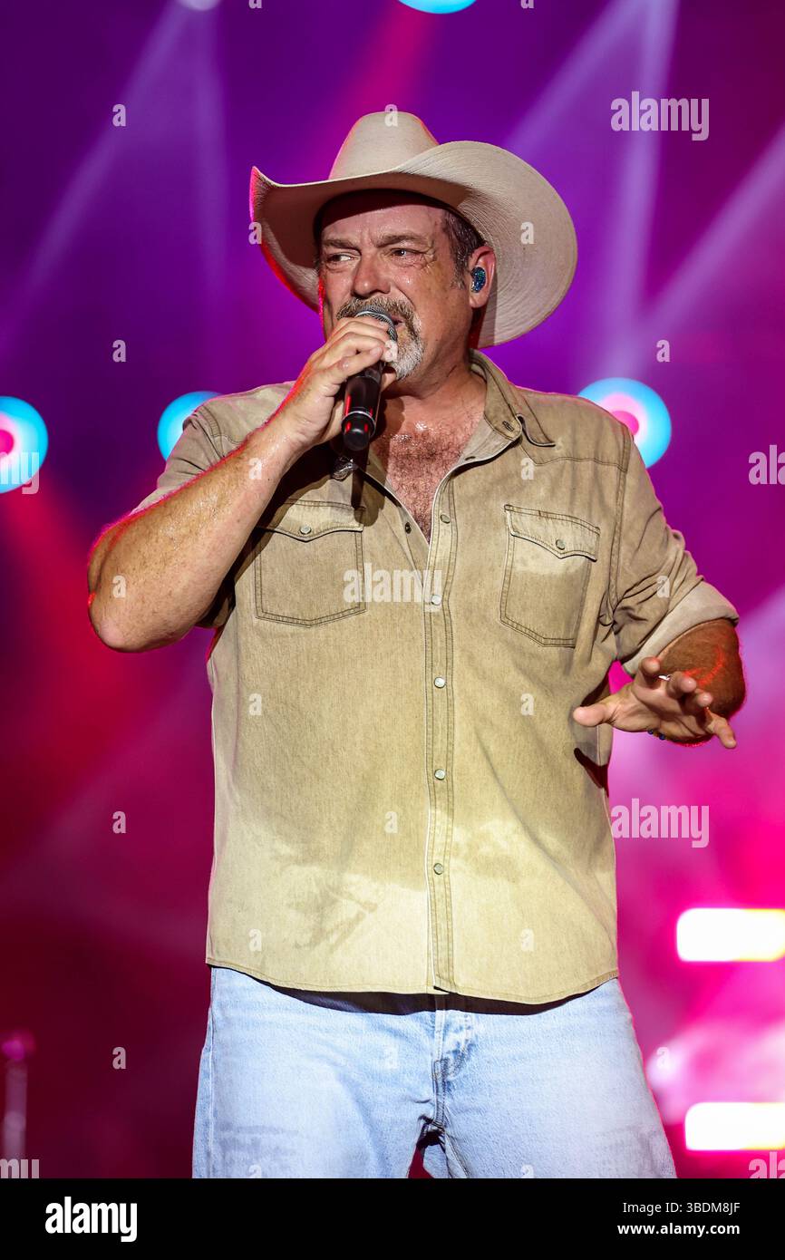 Denham Springs, LA, USA. 24th May, 2025. Chris Cagle performs during ...