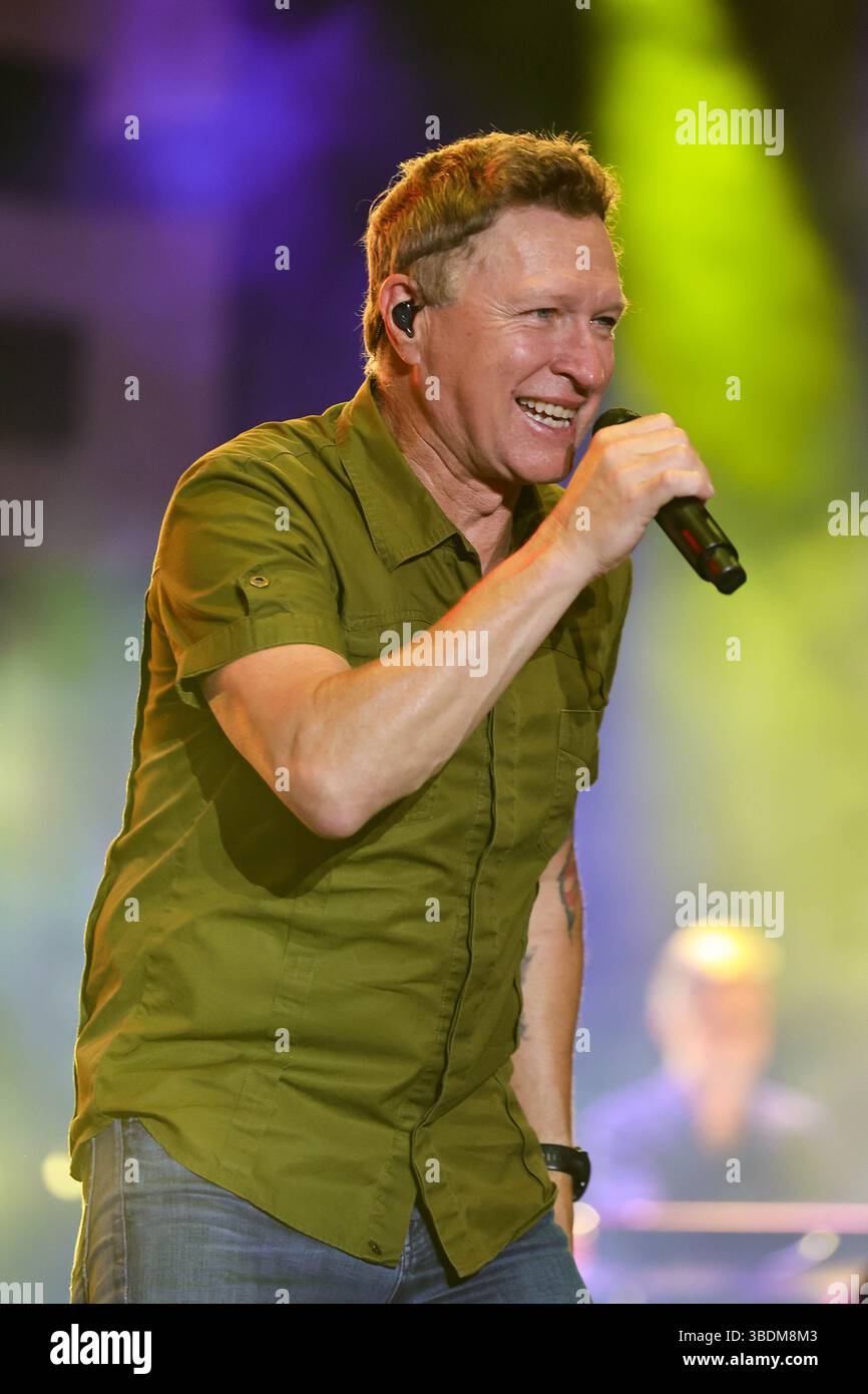 Denham Springs, LA, USA. 24th May, 2025. Craig Morgan performs during ...