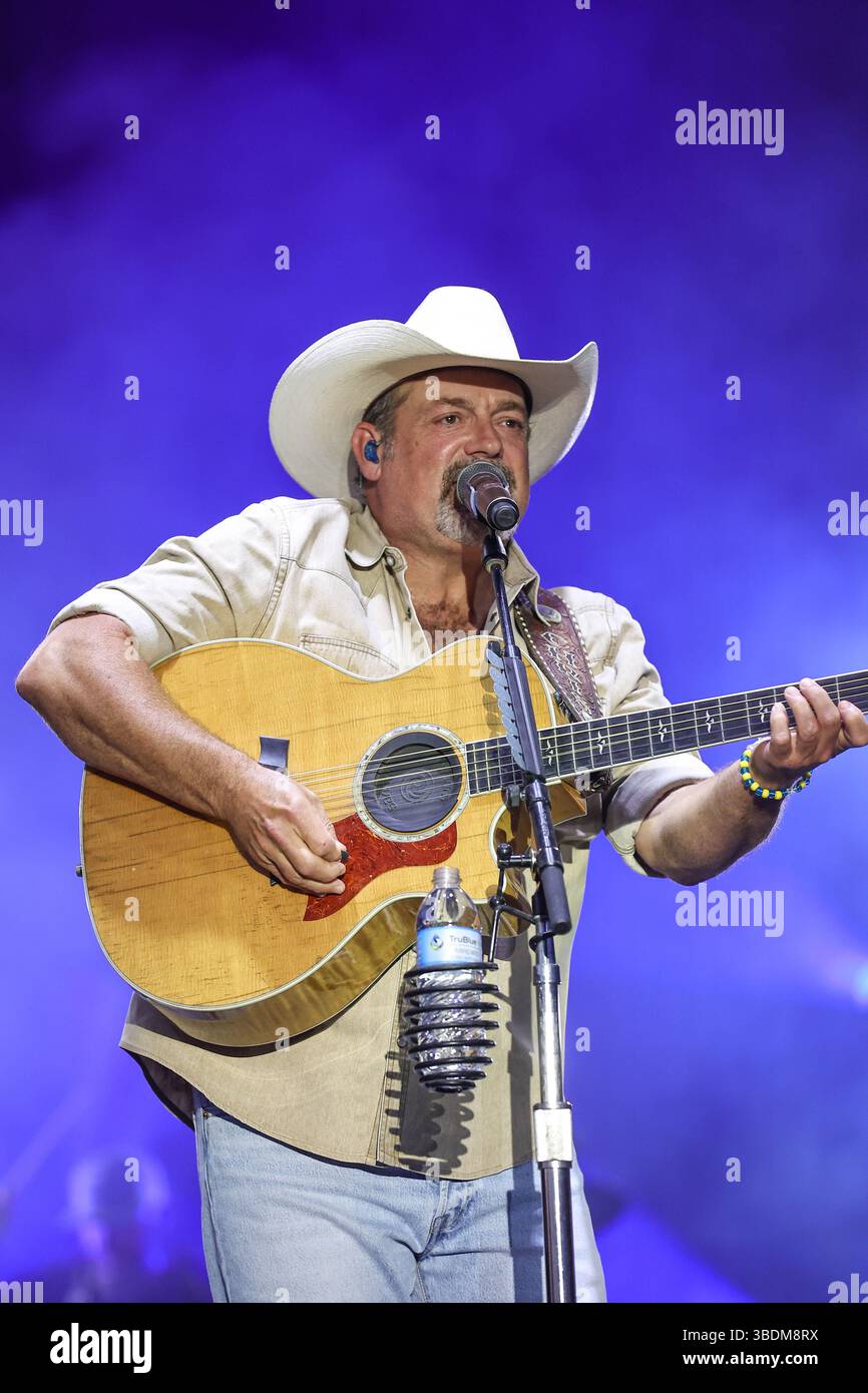Denham Springs, LA, USA. 24th May, 2025. Chris Cagle performs during ...