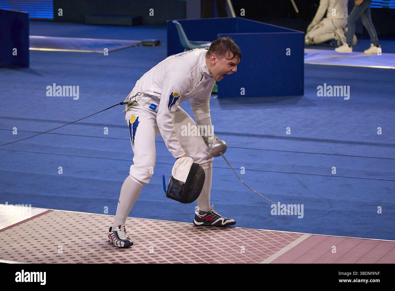 PAVLOV Kiril (KAZ) during the Challenge Monal 2025, World Cup Fencing ...